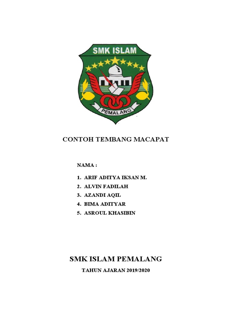 Contoh Tembang Macapat dan Mijil | PDF | Seni & Disiplin Bahasa