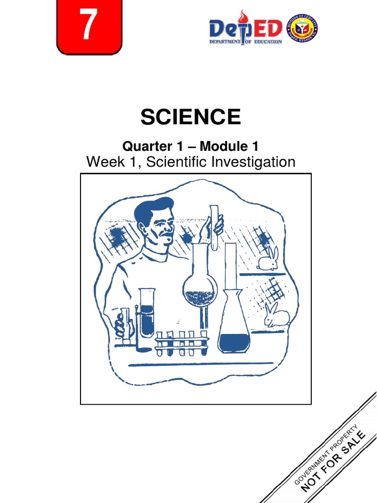 Module 1 G7 Science Q1 Wk1 | PDF | Experiment | Hypothesis Module 1 G7 Science Q1 Wk1 | PDF | Experiment | Hypothesis