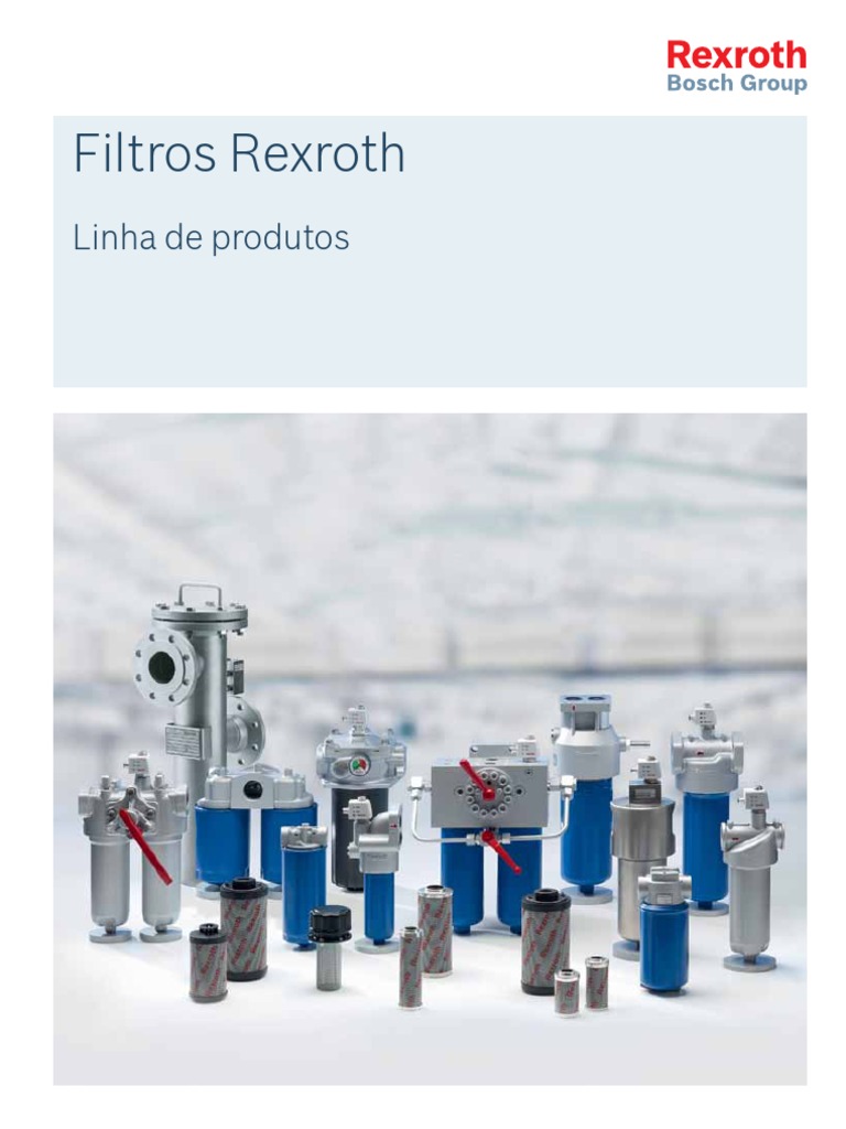 Filtros Rexroth. Linha de Produtos | PDF