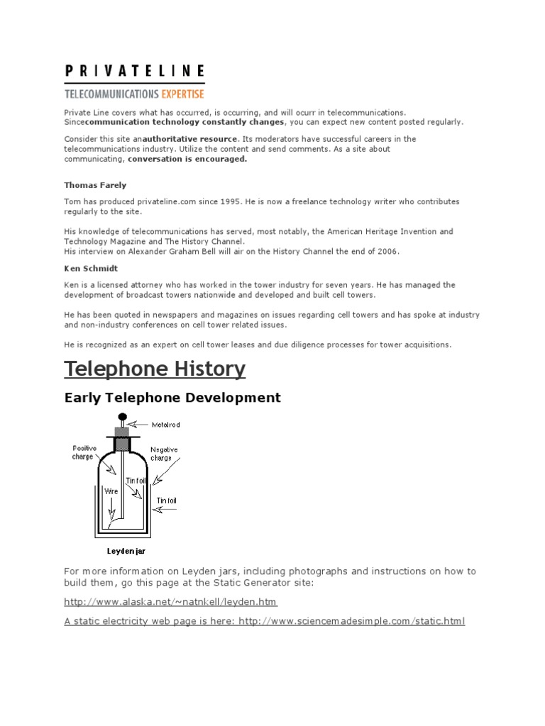 Teliphone | PDF | Telephone | Telegraphy