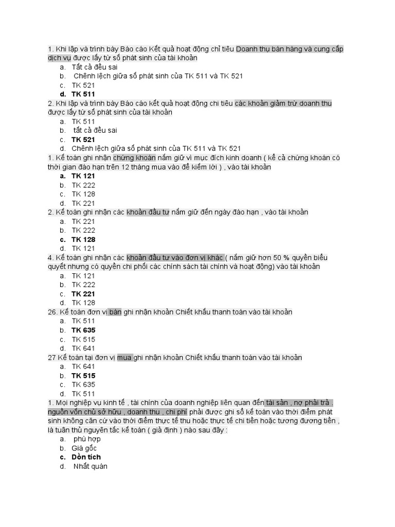 giữa kì thầy hùng KTTC | PDF