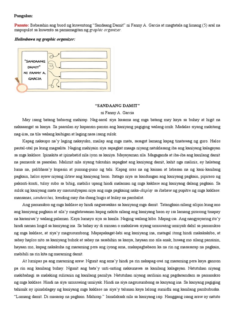 Sandaang Damit Grade 9 | PDF