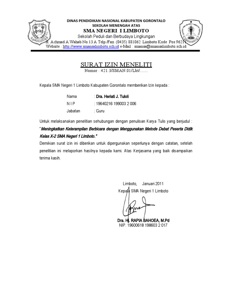 Surat Izin Meneliti | PDF | Ilmu Sosial | Kesehatan Holistik