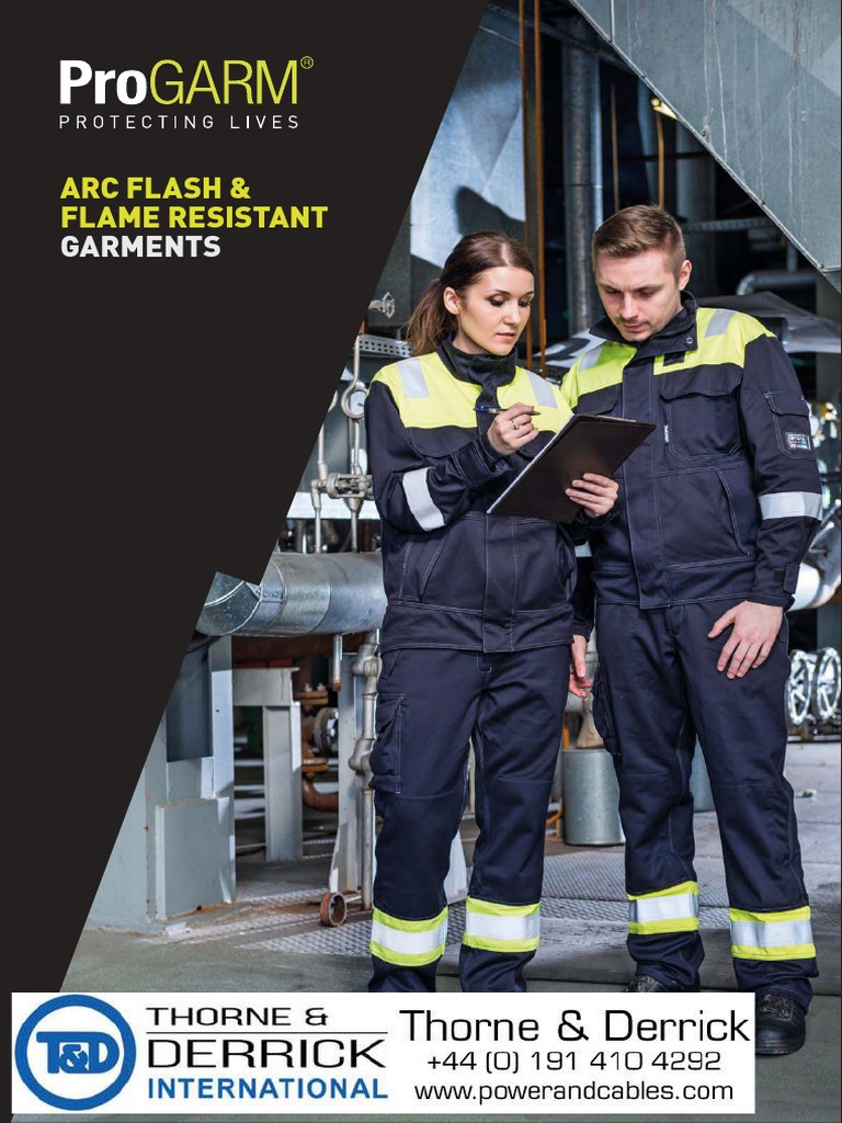 ProGarm Arc Flash Protection Brochure | PDF | Clothing | Textiles