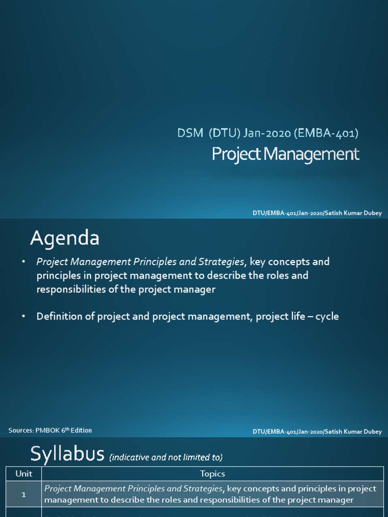 Project Management Notes 2 | PDF | Project Management | Economies