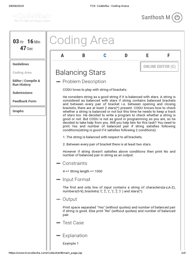 Balancing Stars | PDF | String (Computer Science) | Applied Mathematics