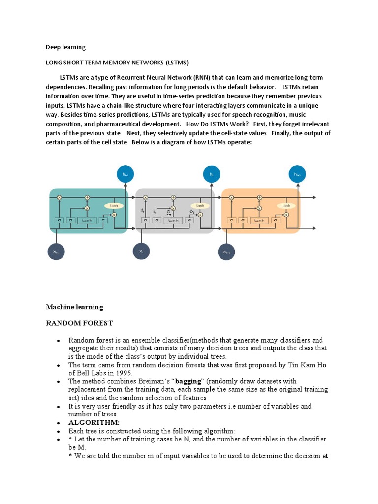 LSTM | Download Free PDF | Applied Mathematics | Machine Learning