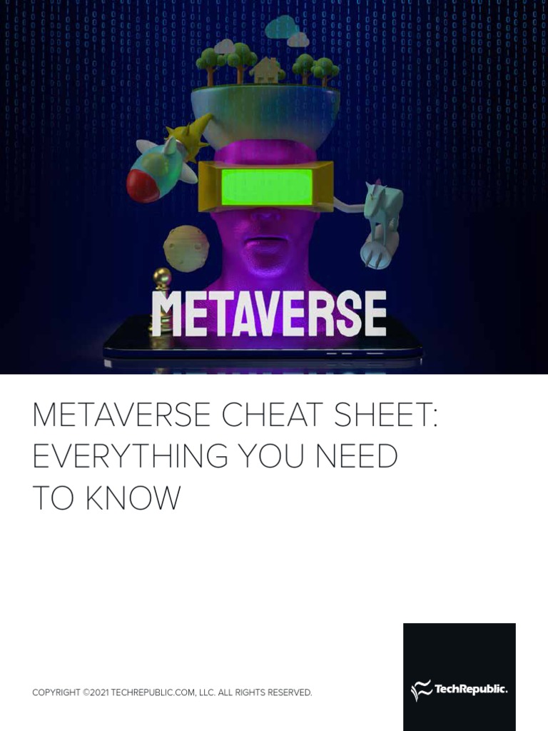 Metaverse Cheat Sheet 1 | PDF | Augmented Reality | Virtual Reality