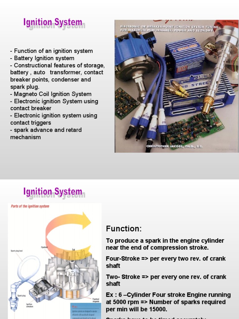 Ignition System | Download Free PDF | Distributor | Ignition System