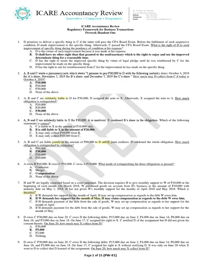 ICARE RFBT Preweek (1) - Batch4 | PDF | Foreclosure | Dividend