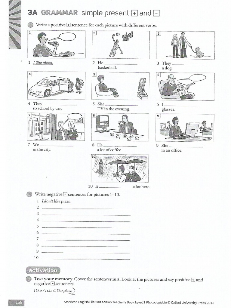 Simple Present ALL FORMS | PDF