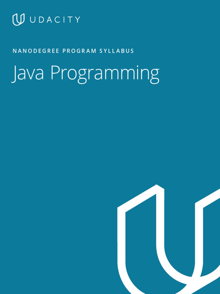 Java Programming Nanodegree Program Syllabus | PDF | Java (Programming ...