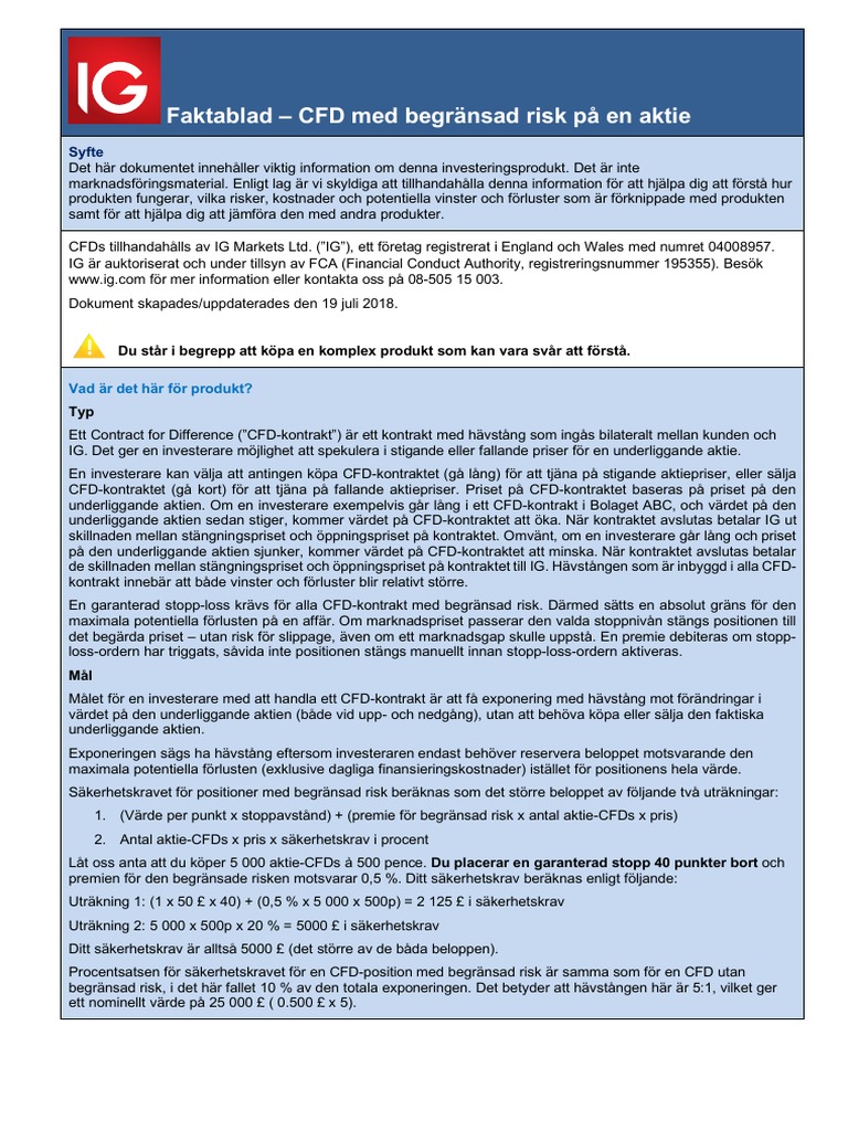 Key Information Document | PDF