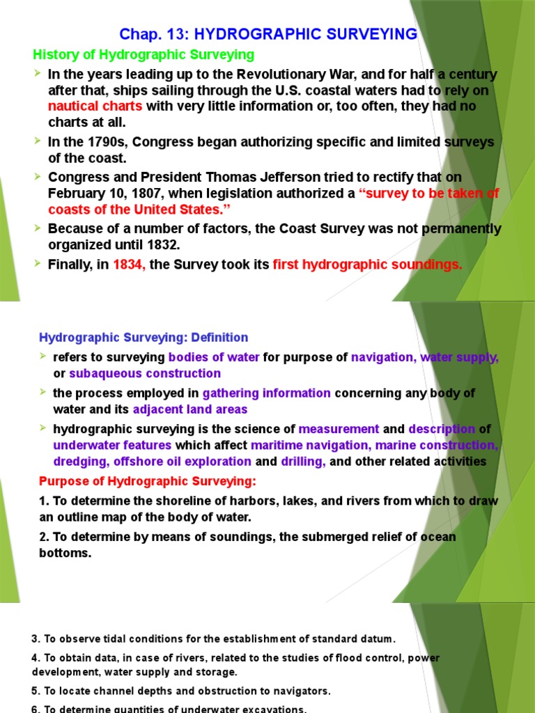 Hydrographic Surveying | PDF | Hydrography | Discharge (Hydrology)