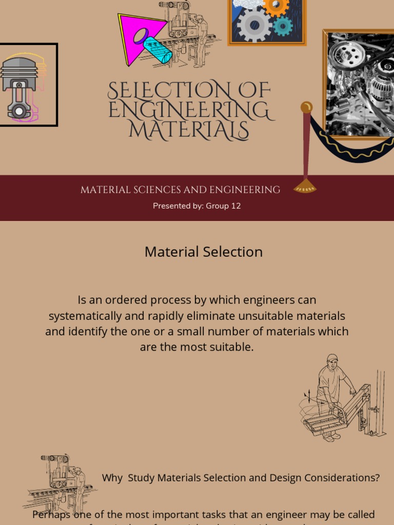 Engineering Materials Selection Guide | PDF | Computers | Technology ...