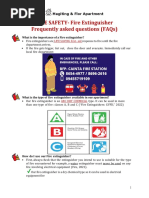 Fire Extinguisher Placement Guide | PDF | Safety