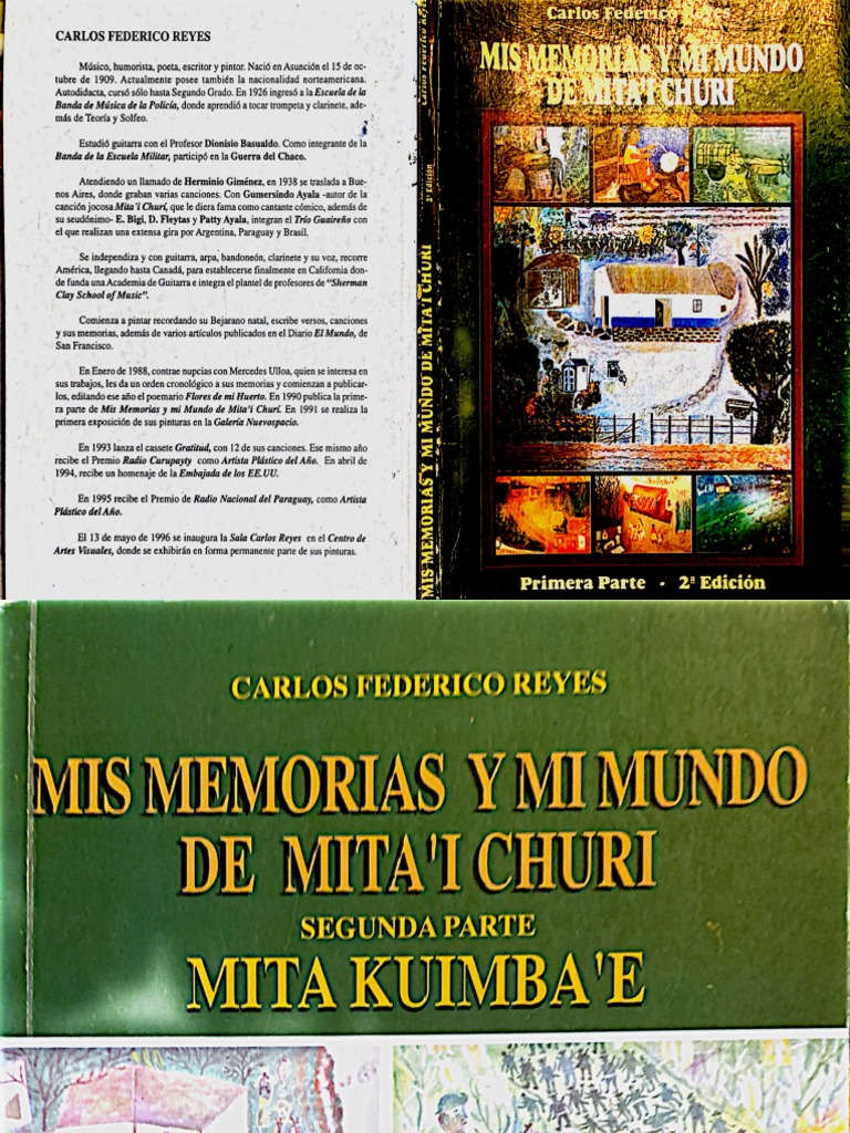 Mitai Churi Carlos Federico Reyes Biografía Ypresentaciones | PDF