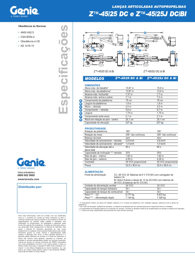 Z 45-25 DC - 45-25j Portugues | PDF