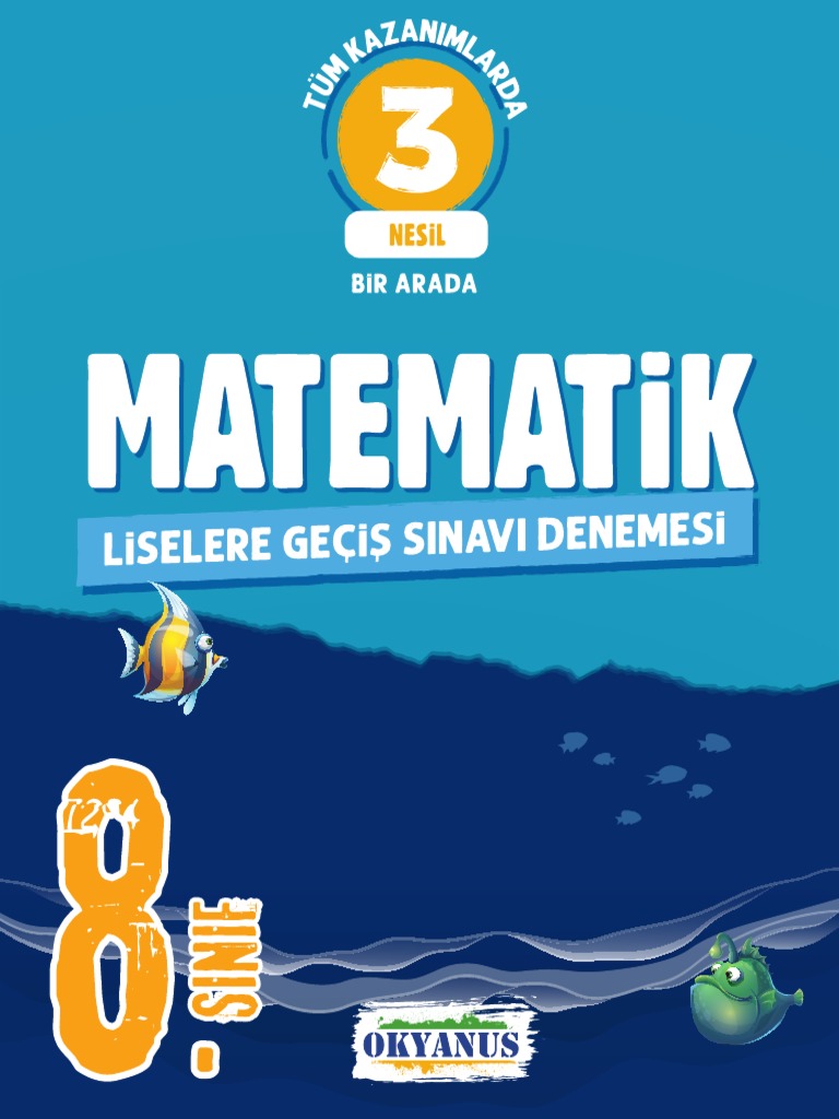 Okyanus 3 Nesil Matematik Denemesi | PDF