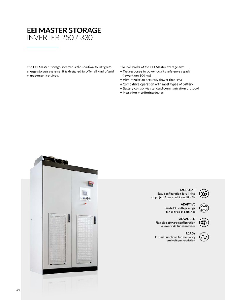 EEI Master Storage Inverter Guide | PDF | Power Inverter | Mains Electricity