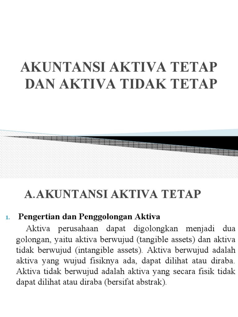 Aktiva Tetap | PDF | Hukum