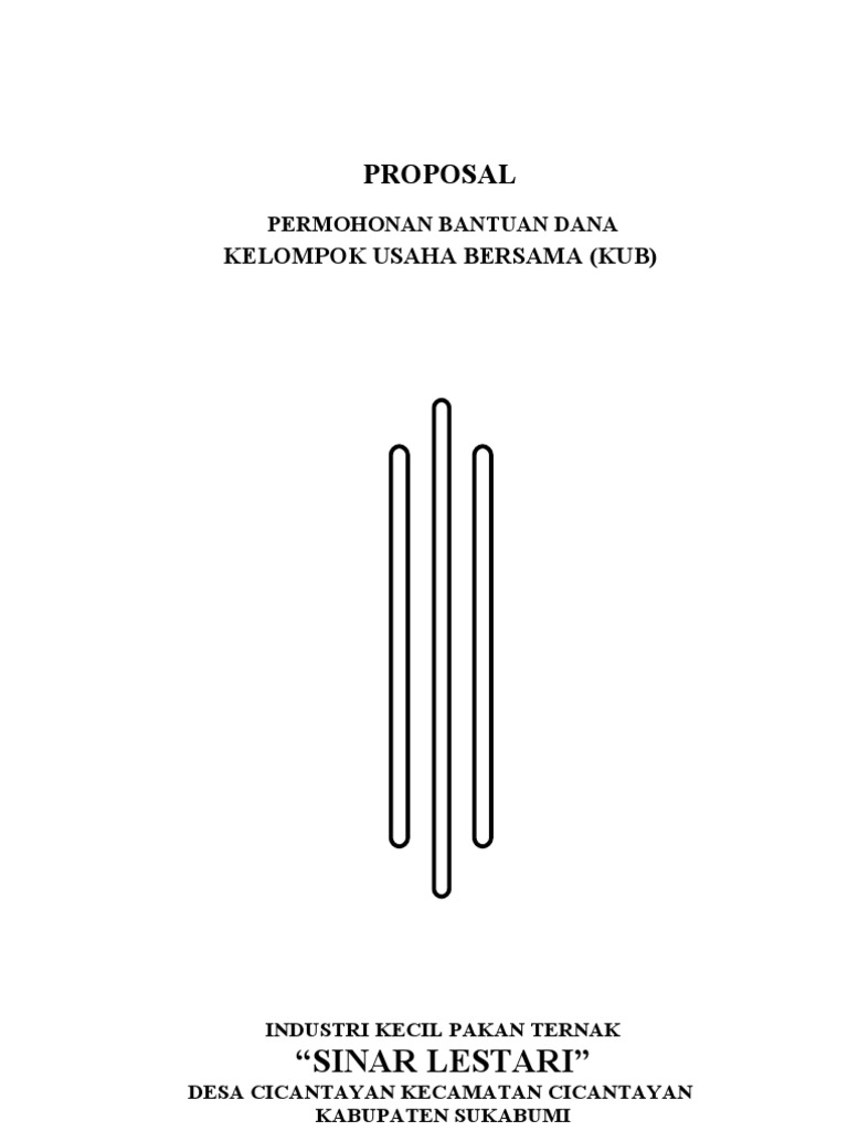 Proposal Kub 2 | PDF | Kesehatan Holistik