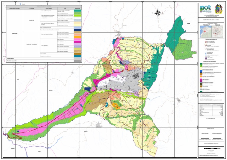 Mapa de Barrios y Veredas de Fusagasugá | PDF