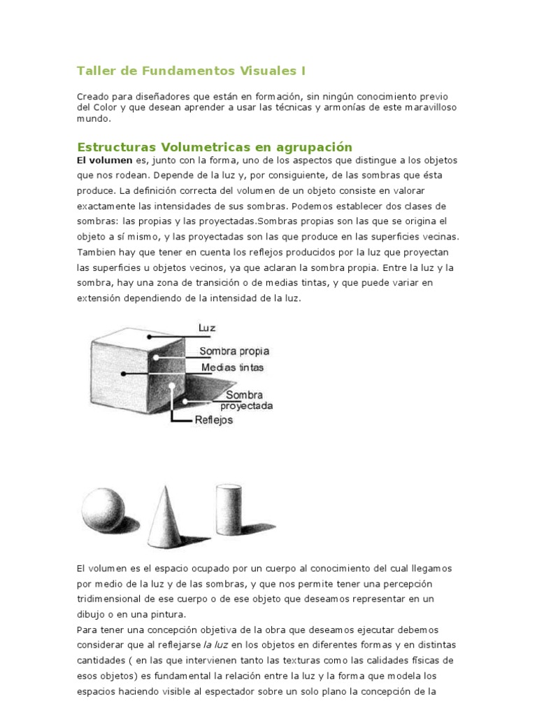 Taller de Fundamentos Visuales I | PDF | Color | Azul