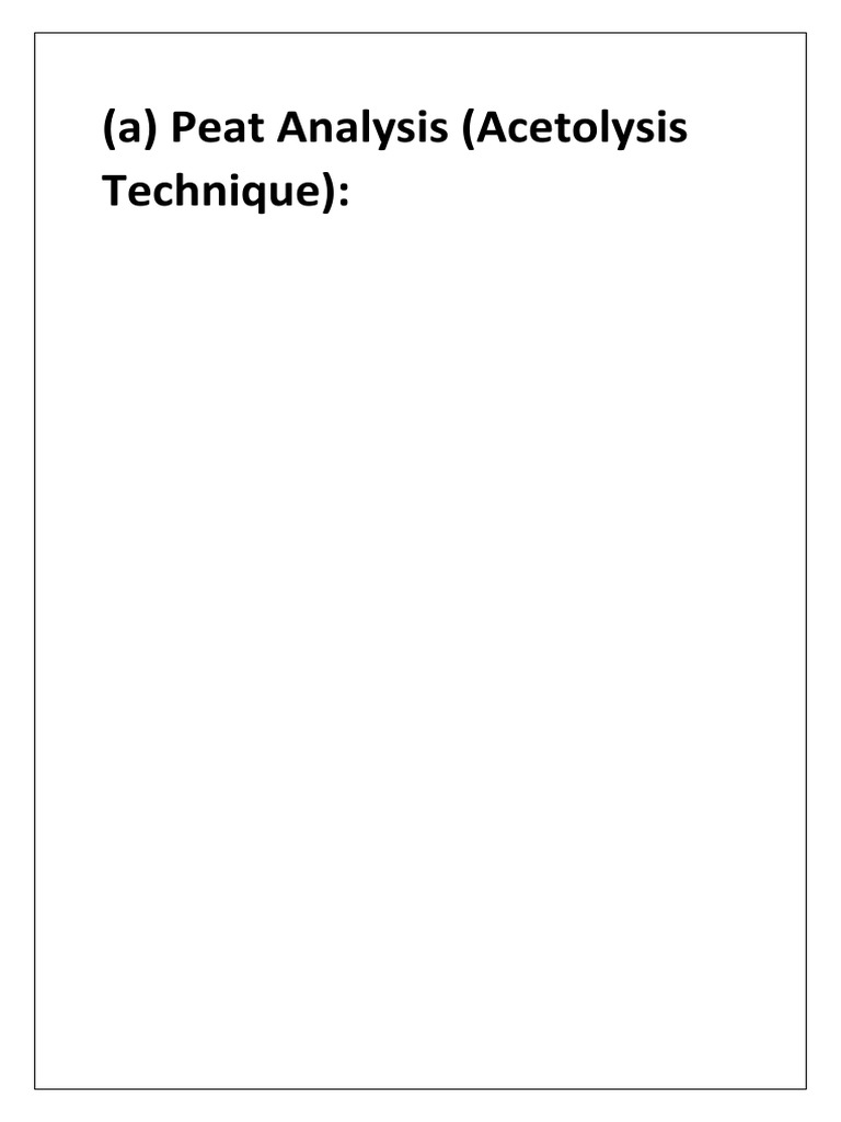 Techniques For The Study of Fossils | PDF | Materials | Chemistry