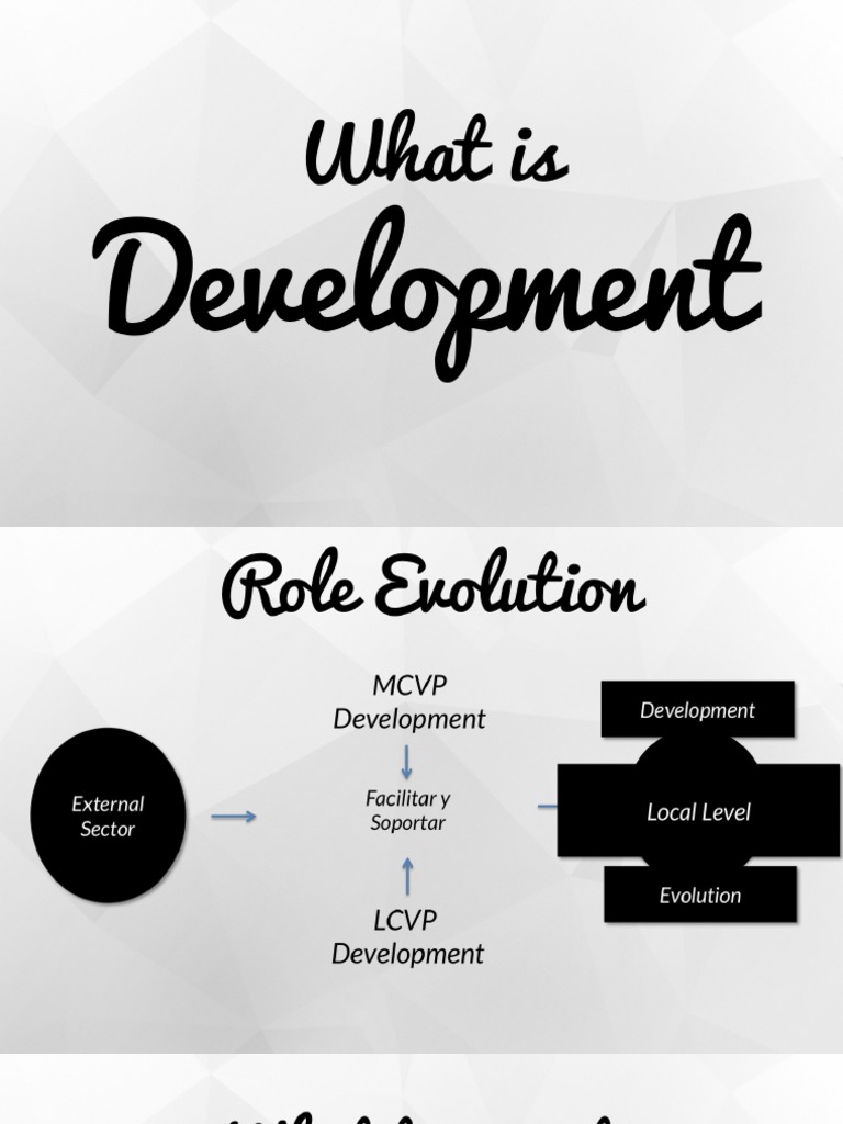 What Is Development | PDF