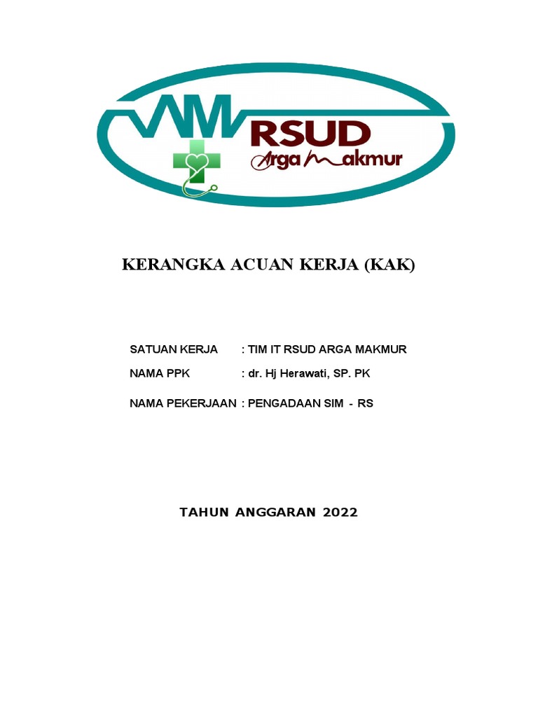 Pengadaan SIM di RSUD Arga Makmur | PDF