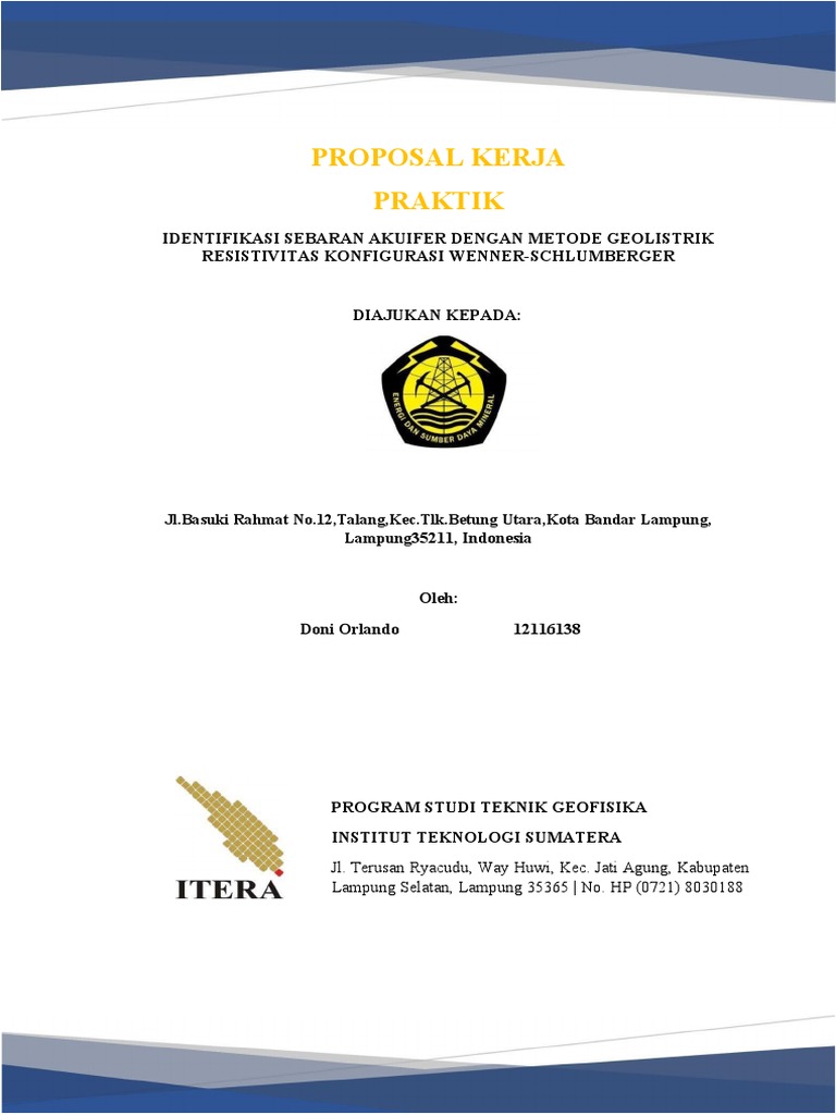 Proposal KP Doni | PDF | Sains & Matematika