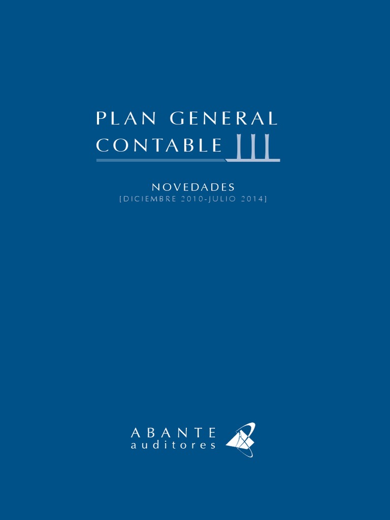 Plan General Contable III | PDF | Contabilidad | Business