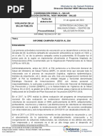 Plan Activate y Vive: Salud Laboral 2023 | PDF | Seguridad y salud ...