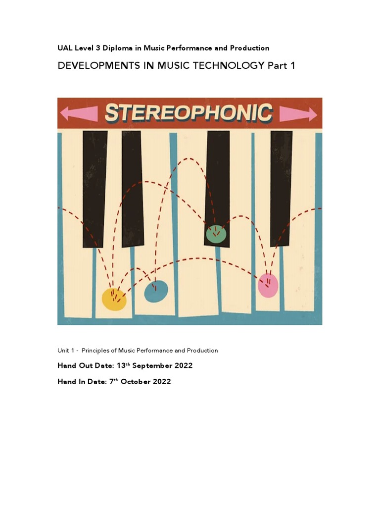 UAL L3 Project 1 (Unit 1) | PDF | Educational Assessment | Understanding