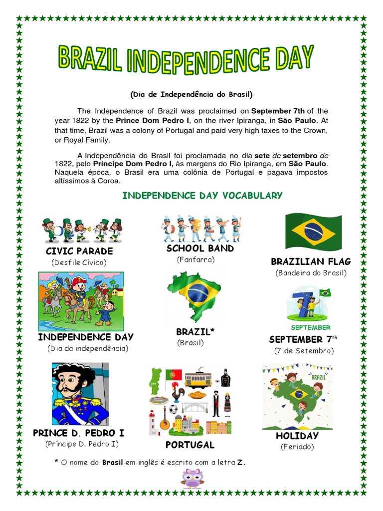 Independence Day | PDF | Brasil