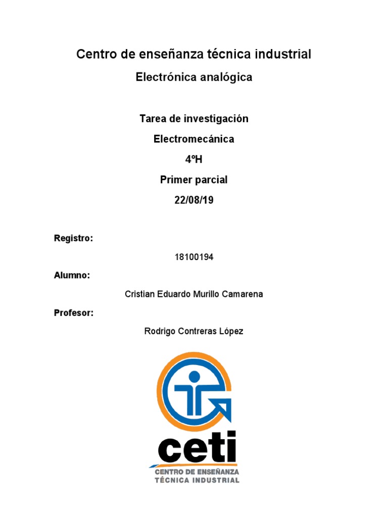 Bulbo Electrónico - Electronica Analogica | PDF | Tecnología