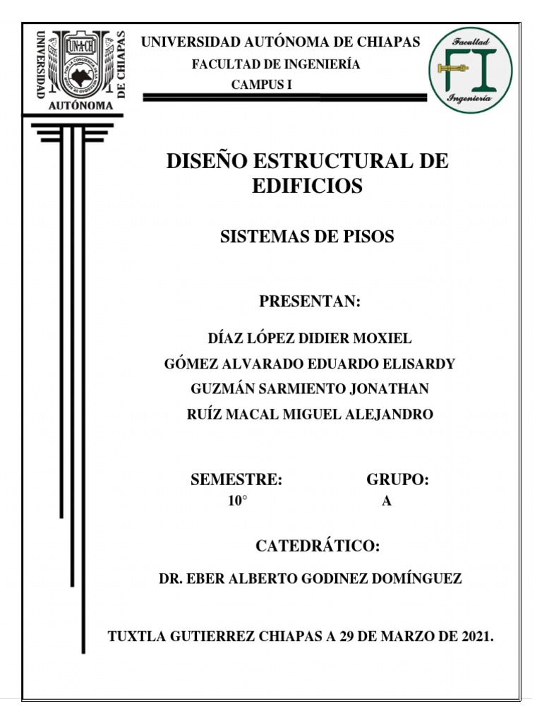 Sistemas de Piso, Equipo 5. | PDF | Hormigón | Viga (Estructura)