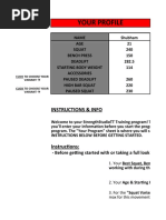 Russwole Powerbuilding Program Overview | PDF | Kettlebell | Recreation