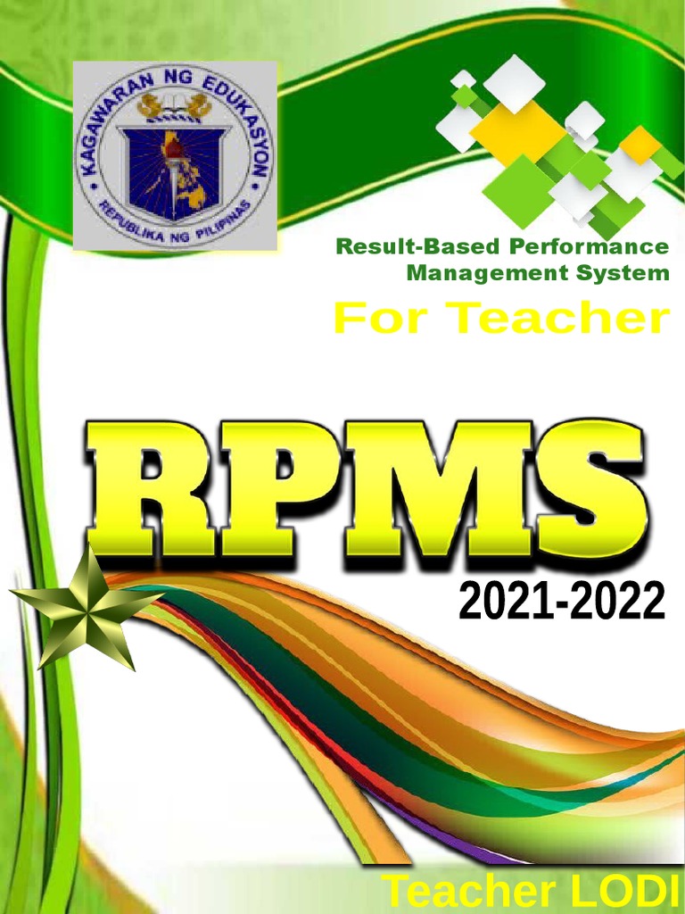 RPMS Green 2-T1-T3 | PDF | Teaching Method | Learning