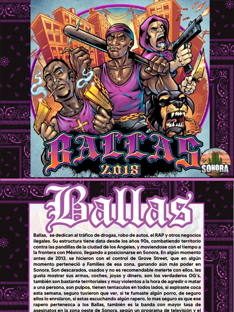 Ballas Historia Sonora RP - Compressed | PDF | Crímenes | Crimen y ...