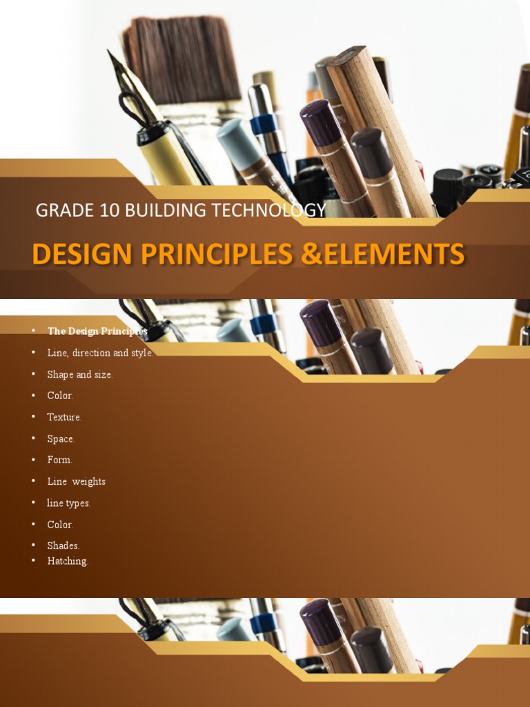 Grade 10 Lesson 15 Design Element | PDF | Color | Drawing