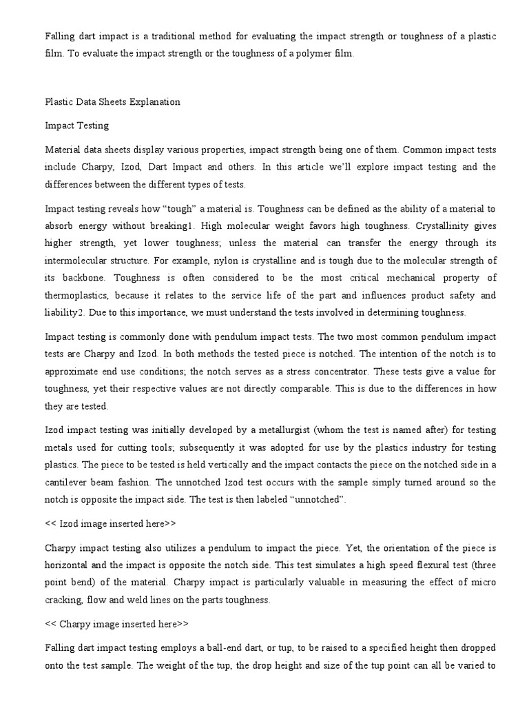 Dart Impact | PDF | Strength Of Materials | Mechanical Engineering