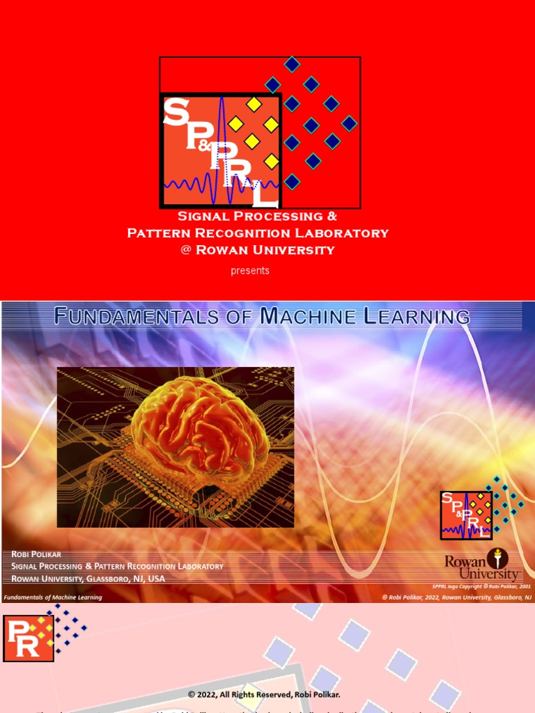 Week2 - 2022 - Biological Data Science - Polikar - Traditional Machine Learning Lecture | PDF ...