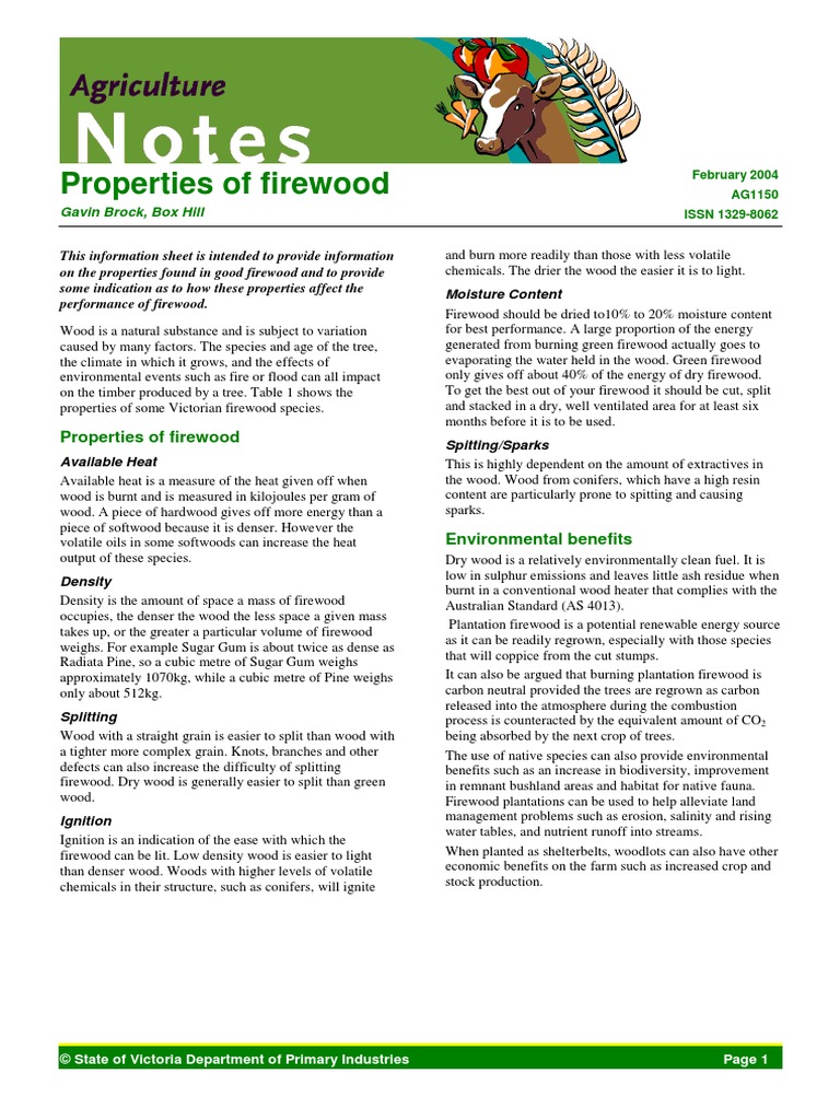 Firewood Info | PDF | Wood | Eucalyptus
