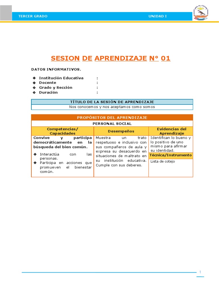 Sesiones de Aprendizaje - Unidad Didáctiva #01 - Quipus Perú | PDF | Aprendizaje | Dibujo