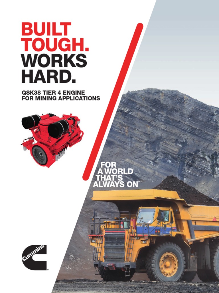 Engine QSK 38 | PDF | Cummins | Engines