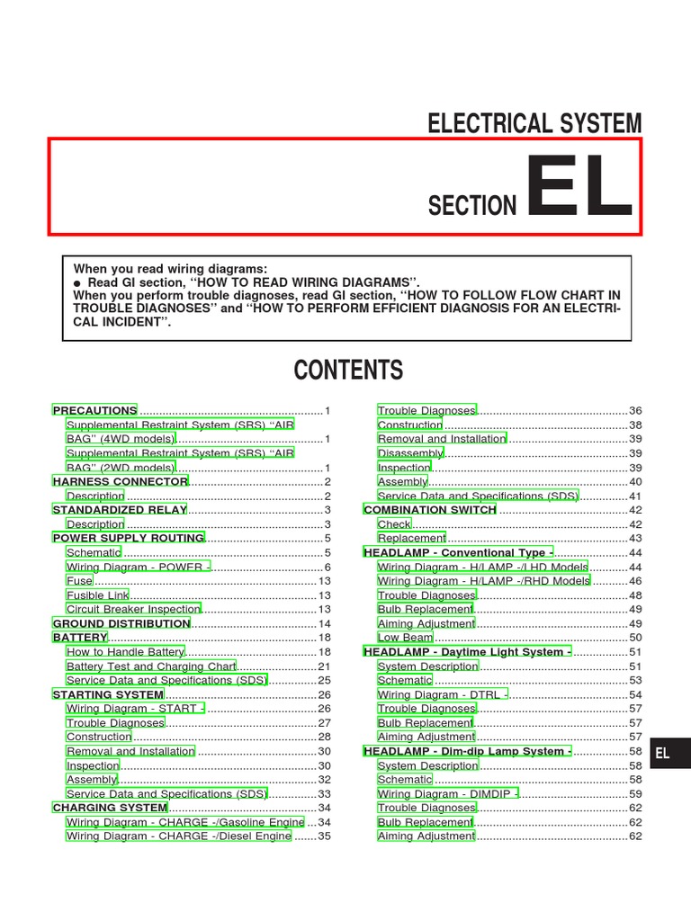Electrical System | PDF | Airbag | Fuse (Electrical)