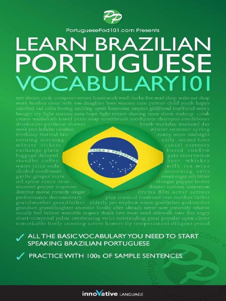 Learn Brazilian Portuguese Vocabulary Guide | PDF | Vocabulary | Sweet ...