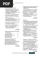 Basic_Grammar_Unit4_with_answers | PDF | Grammar | Human Communication